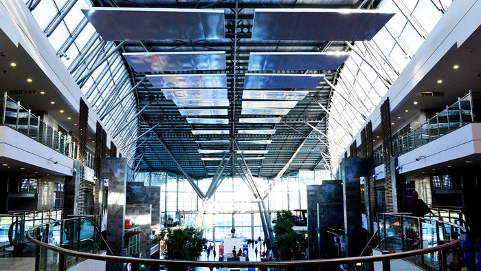 Maponya Mall Suspended Bulkheads Installation – Xanita